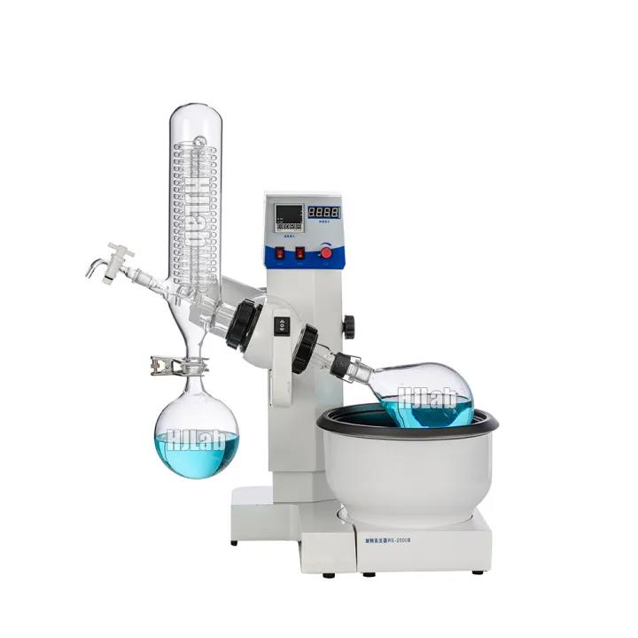 HJLab RE-2000B 500ml 1L 2L Lab Scale Rotary Evaporator