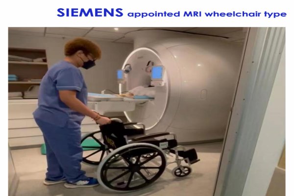 Hhao Technology HO-W102 Nonmagnetic MRI Compatible Wheelchair