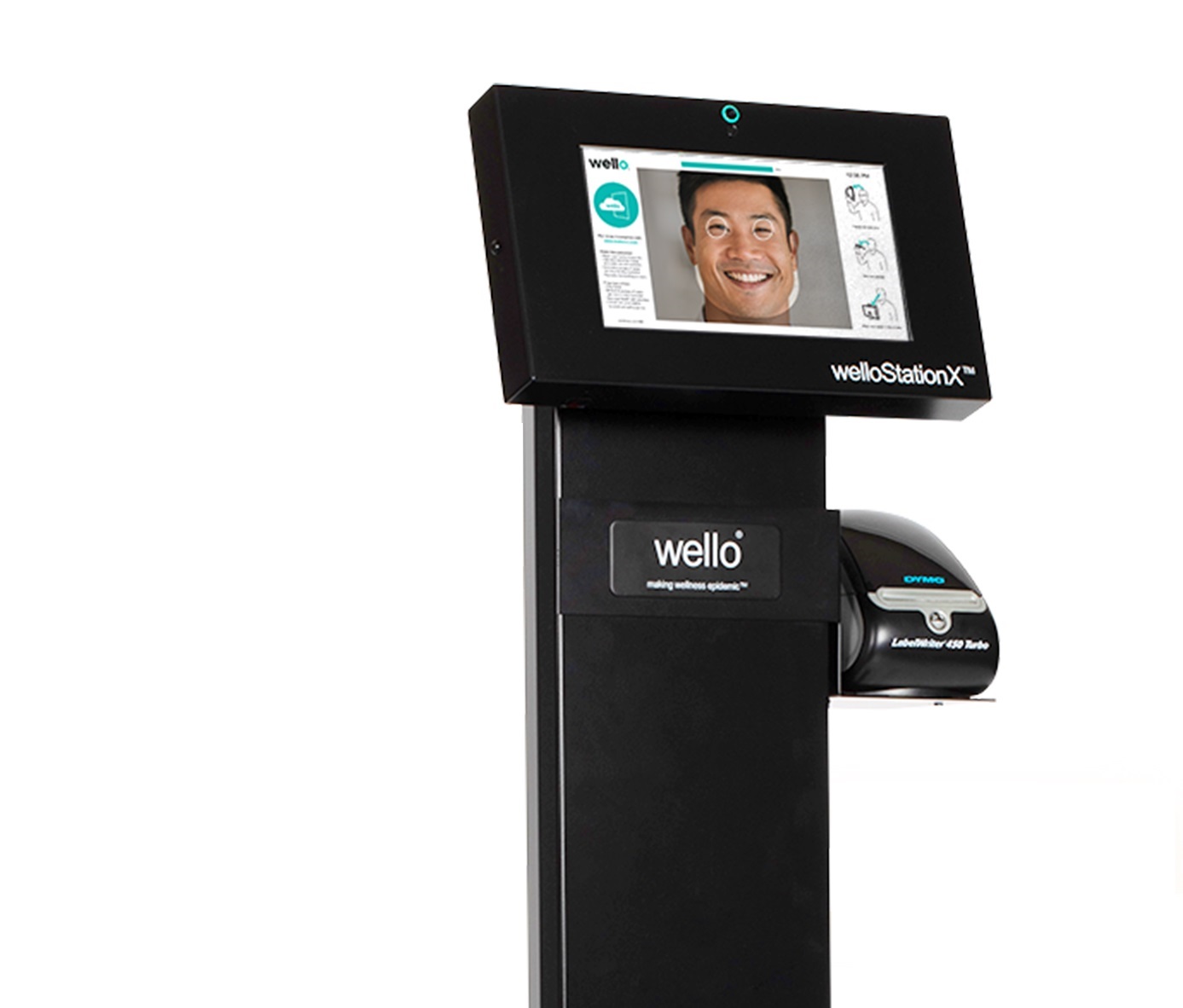 Wello Wellostationx Automated Touchless Clinical Thermometer