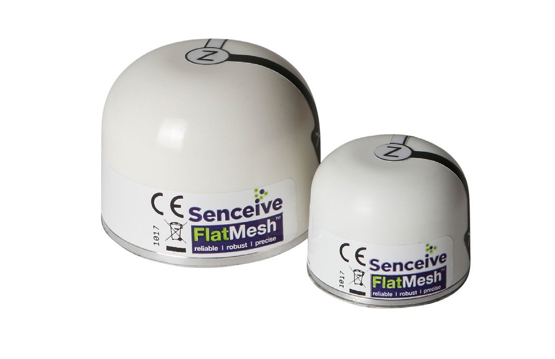 Senceive FlatMesh Nano PDS-FM3NT-10 Triaxial Tilt Sensor Node