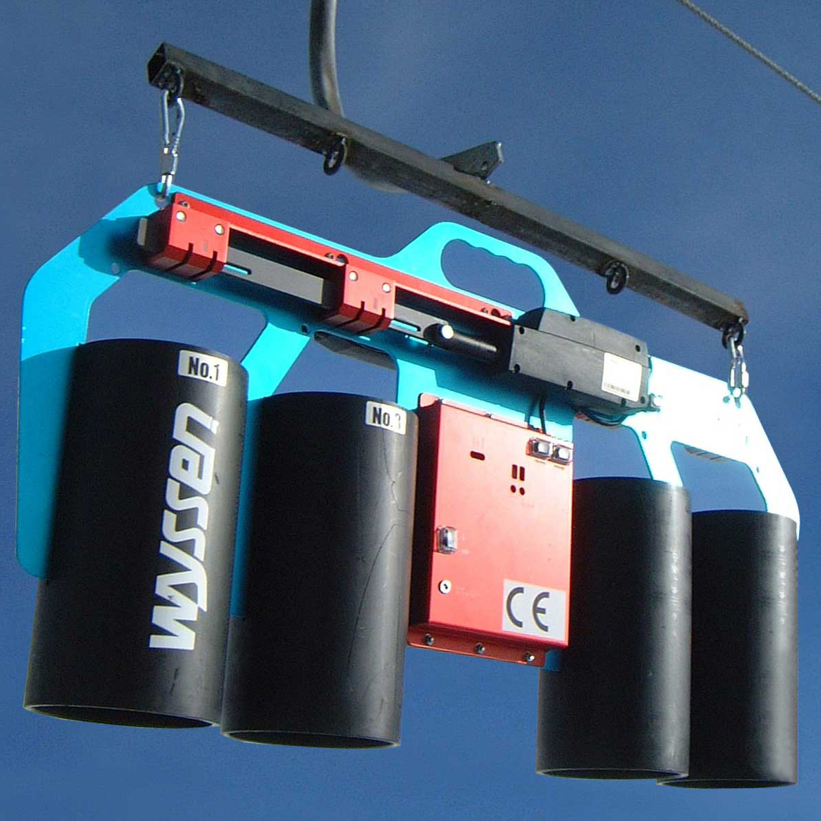 Wyssen LA2-5 / LA4-5 Charge Carrier for Bomb Tramway