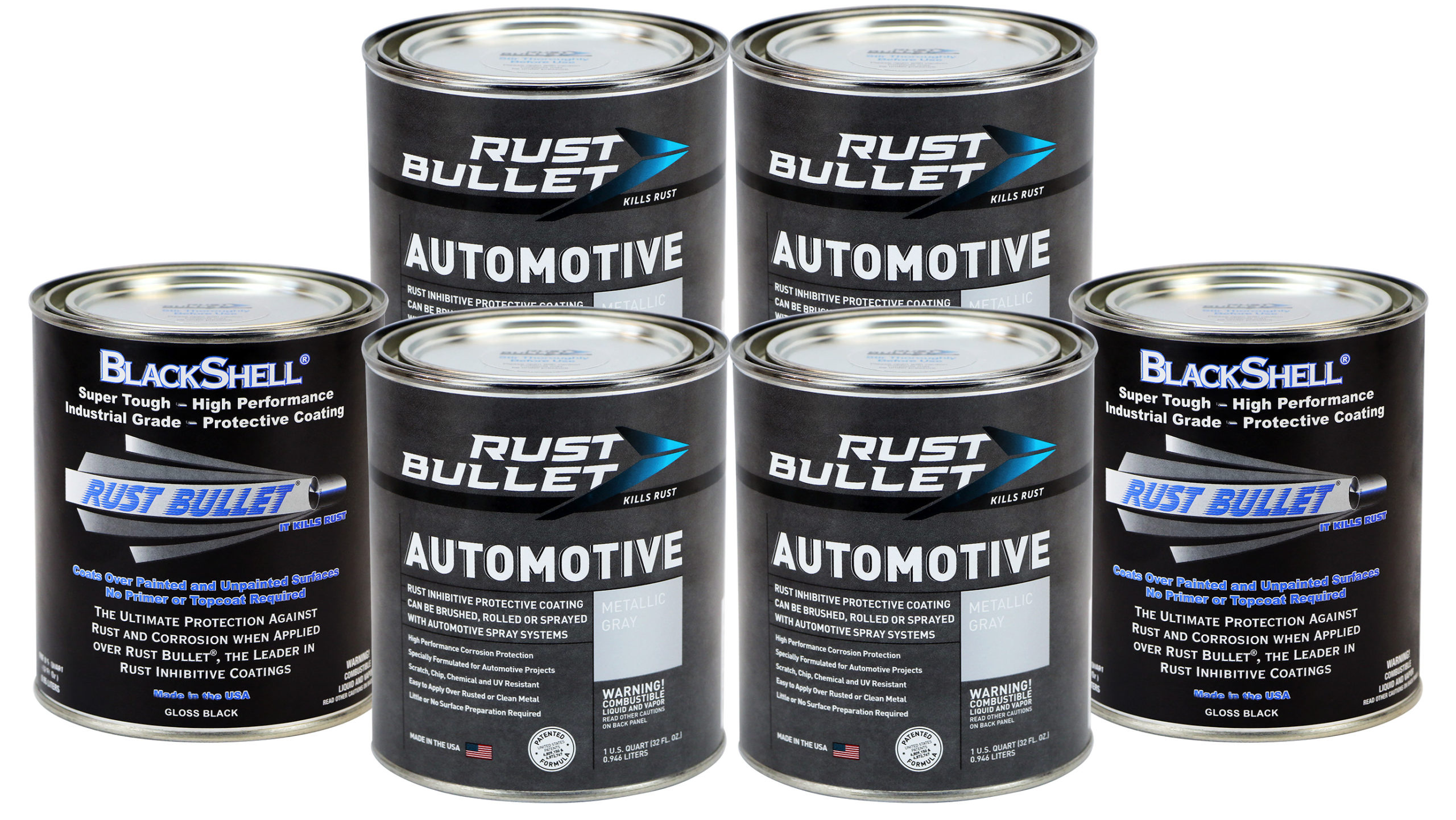 Rust Bullet 6 Quart Combo Automotive Paint