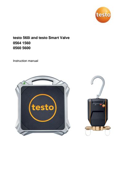 Testo - Model 560i Kit - Digital Refrigerant Scale and Intelligent ...