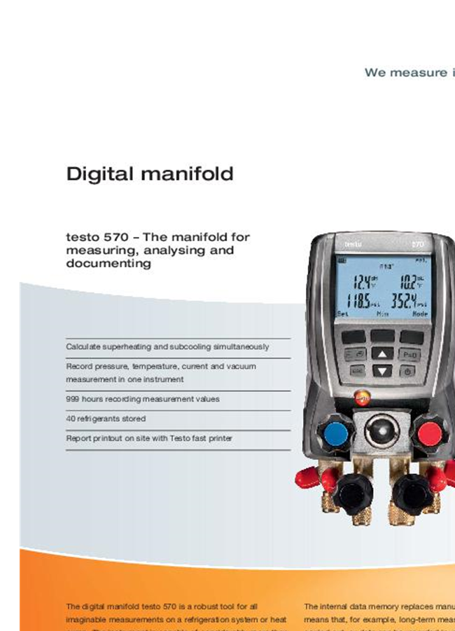 Testo - Model 340 - Combustion Analyzer for Commercial and Industrial ...