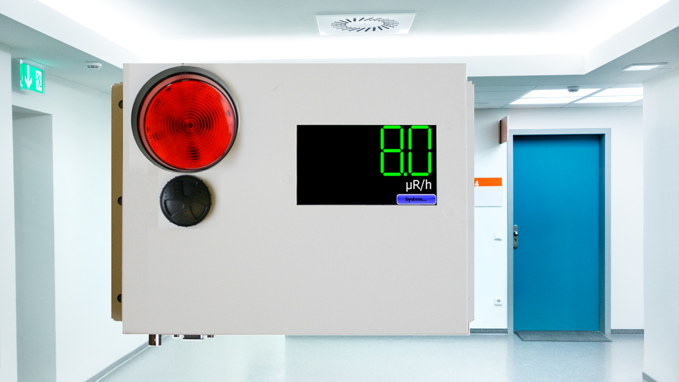 Radiation Alert AM-1X1 Radiation Area Monitor