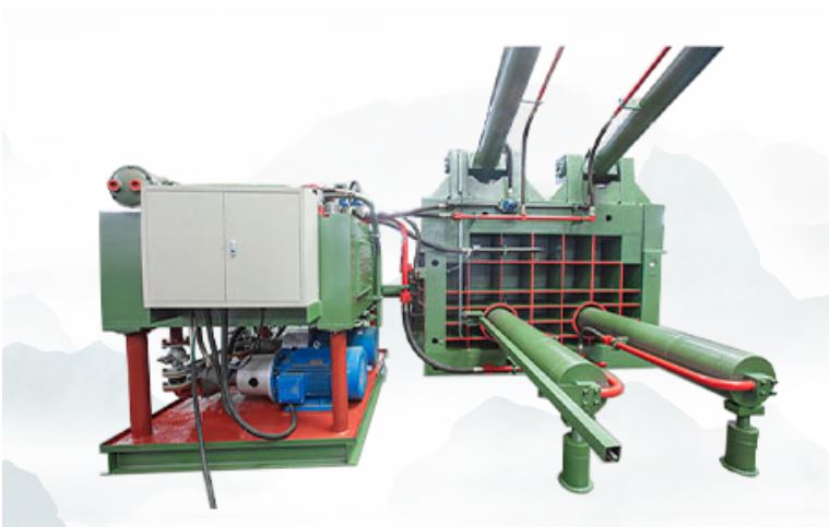 Huabao Y81K-315 Double Main Cylinder Metal Baler