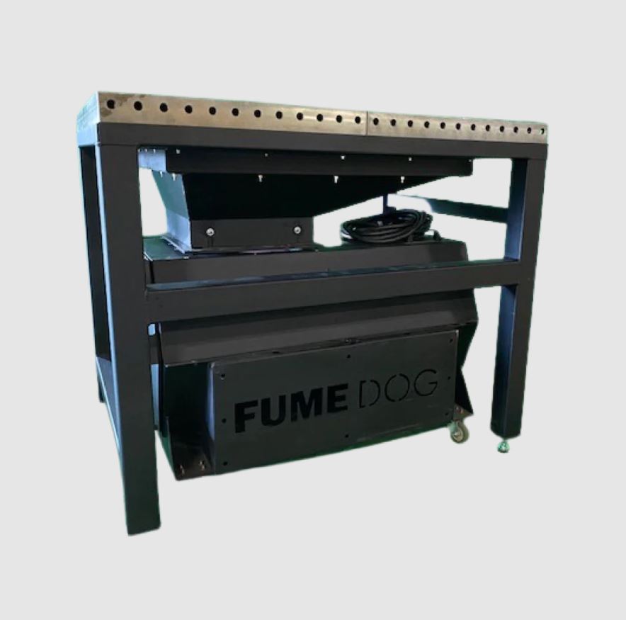 Fume Dog DDT-PLAT Platen Downdraft Table Fume Extractor