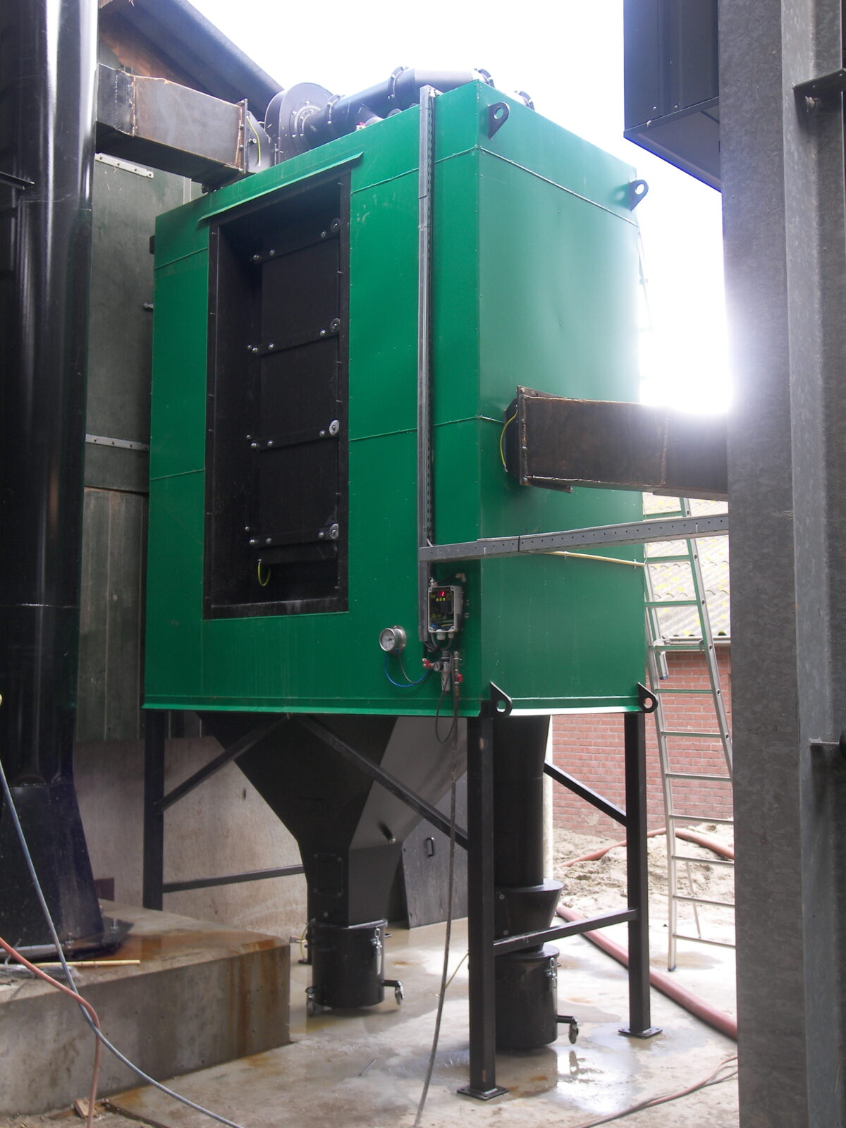 Grey Line Flue Gas Filter | Teldust
