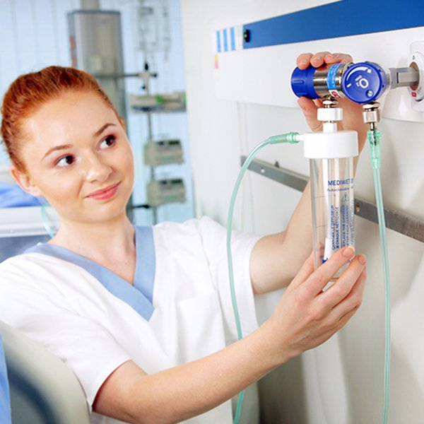 Mediflow Ultra II Medical Flow Selector Device With Built-In Regulator