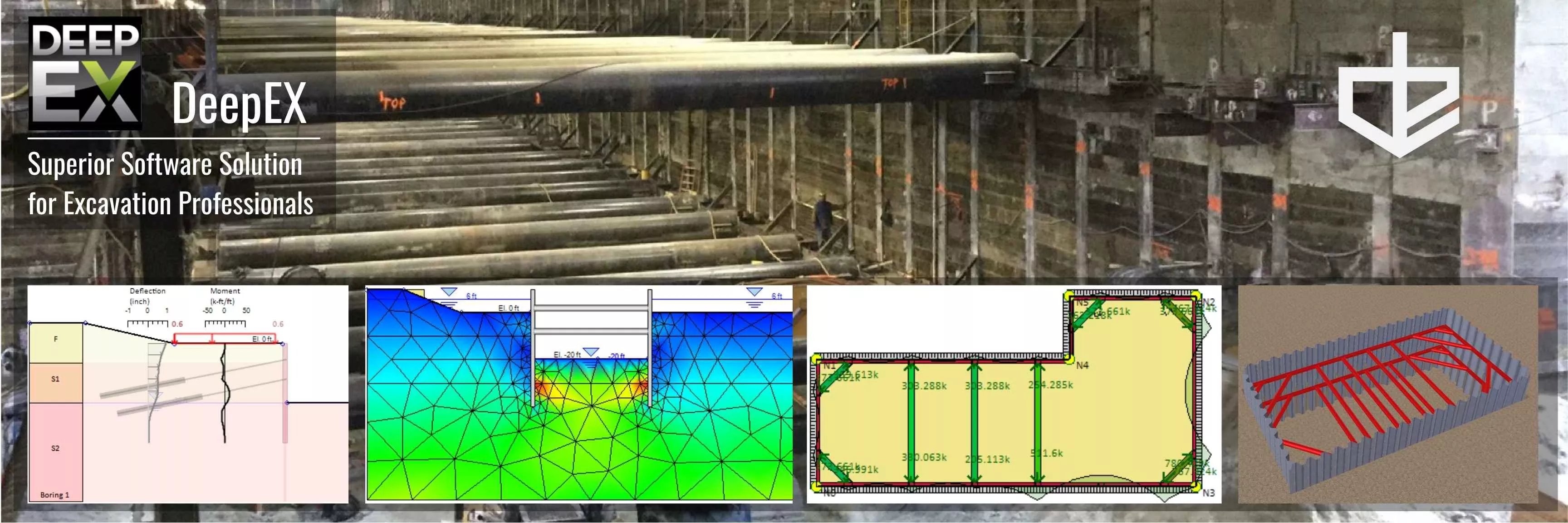 DeepEX The Ultimate Deep Excavation & Tunneling Software