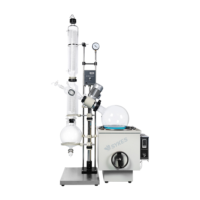 Sykes RE-1000 10L Manual Lifting Rotary Vacuum Evaporator
