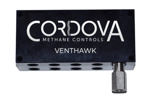Cordova VENTHAWK Patented Pneumatic Vent Gas Capture System