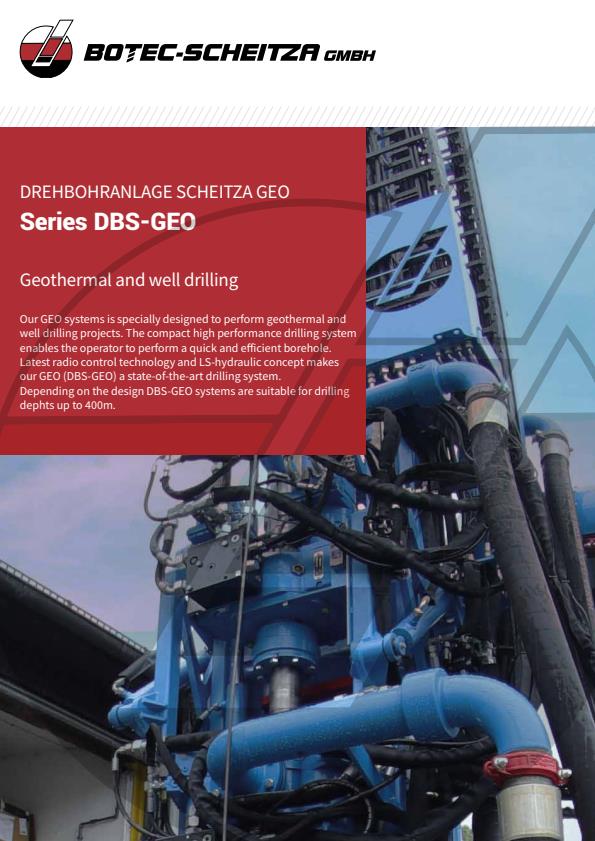 Data sheet Drehbohranlage DBS GEO M (PDF)
