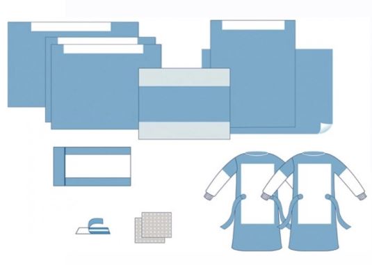 EAZYSET 150 X 220 Cm Anesthesia Drape