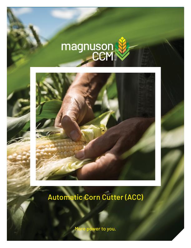 Magnuson - Model ACC - Automatic Corn Cutter - Brochure