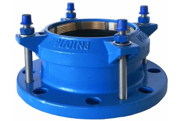 BIV Group DN50/50 Restraint Flange Adaptor for PE/PVC Pipes