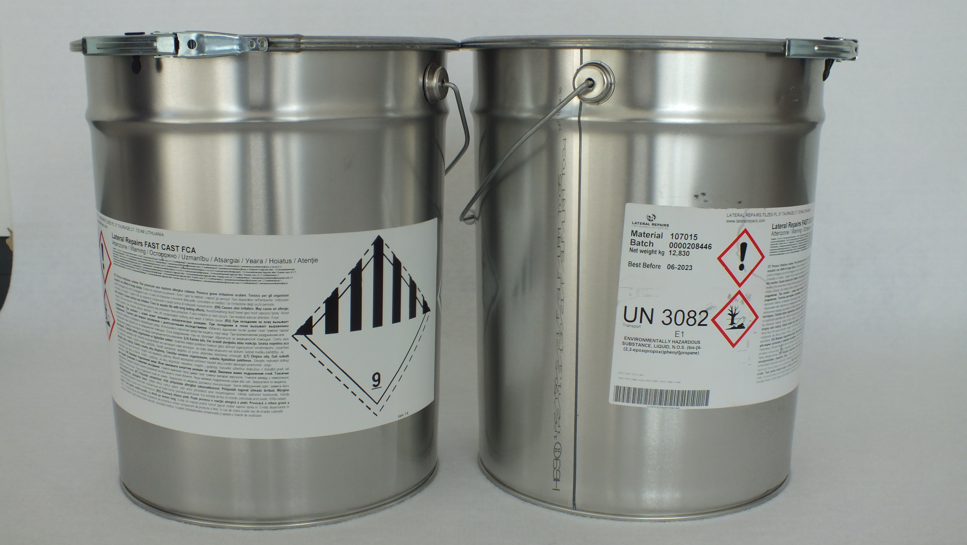 Lateral Repairs Fast Cast FCA Two-component Epoxy System