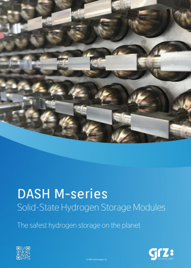 DASH M-series Solid-State Hydrogen Storage Modules - Brochure