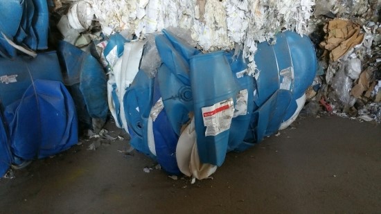 HDPE blue drum scrap HDPE Blue Drum Regrind HDPE drum scrap supplier