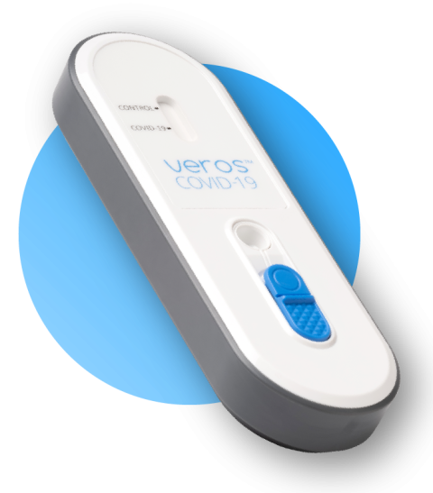 Veros COVID-19 - Portable, Fast, and Accurate Point-of-Care Test