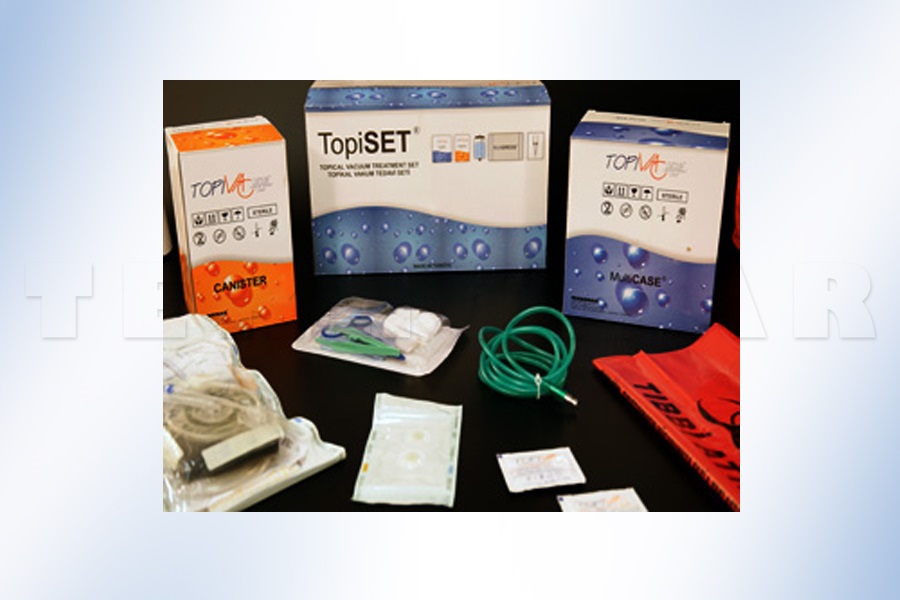 TopiVac Electrotens Topical Wound Closure Dressing Sets