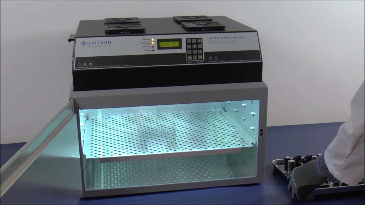 Uvitron IntelliRay Quad UV Flood Curing System - Video