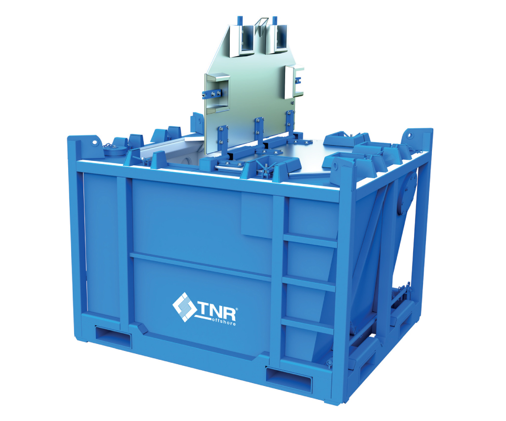 TNR Offshore 3.5 m³ Cutting Box Container for Offshore Drilling Waste ...