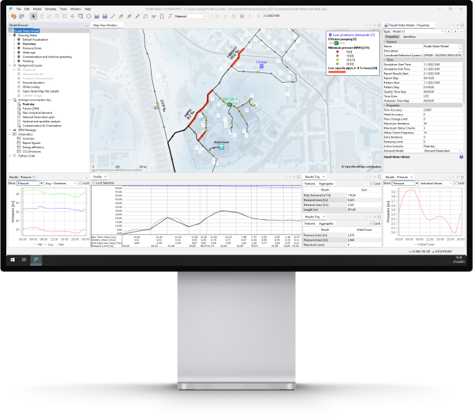 Fluidit Water Hydraulic Simulation Software