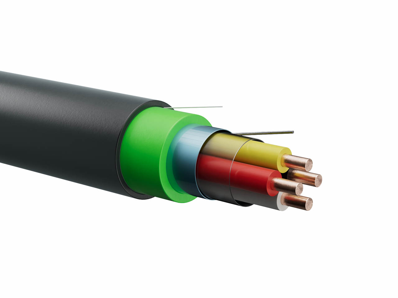 BericaCavi Y(St)Y2Y EIB PE Cables For Burial Installation