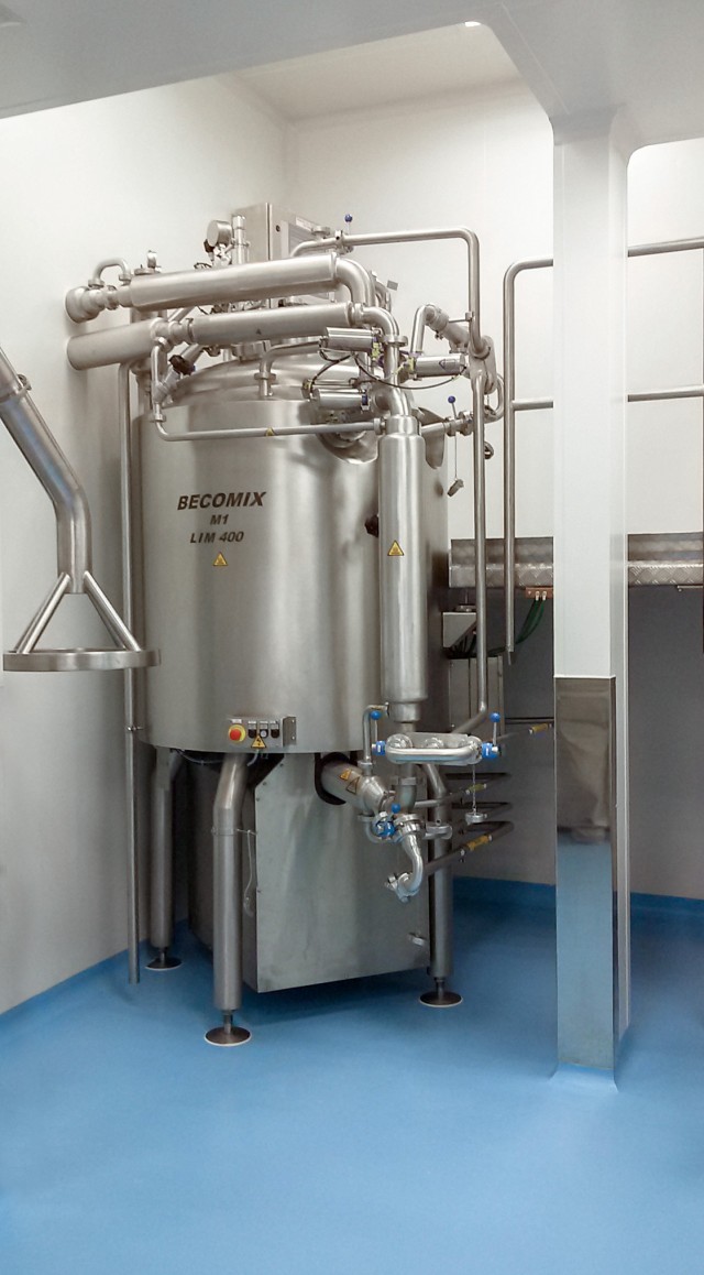 BECOMIX LIM High-Performance Special Mixer for Powders and Pigments