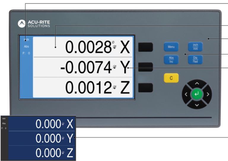 Acu-Rite Solutions DRO100 Digital Readout System