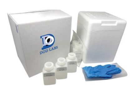 DOD Labs PFAS 25-Analyte Water Test Kit, EPA-Validated Method
