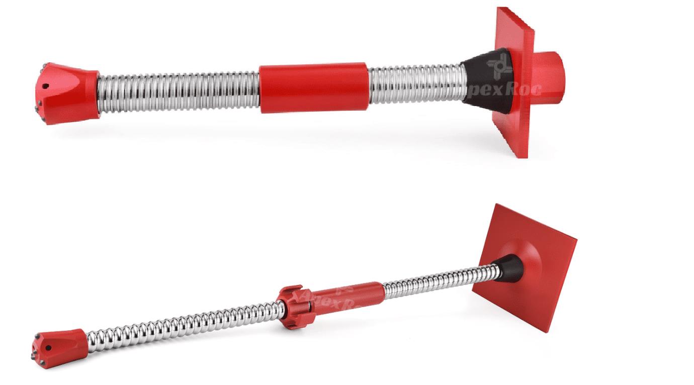 ApexRoc Duplex Coating Self-Drilling Anchor System
