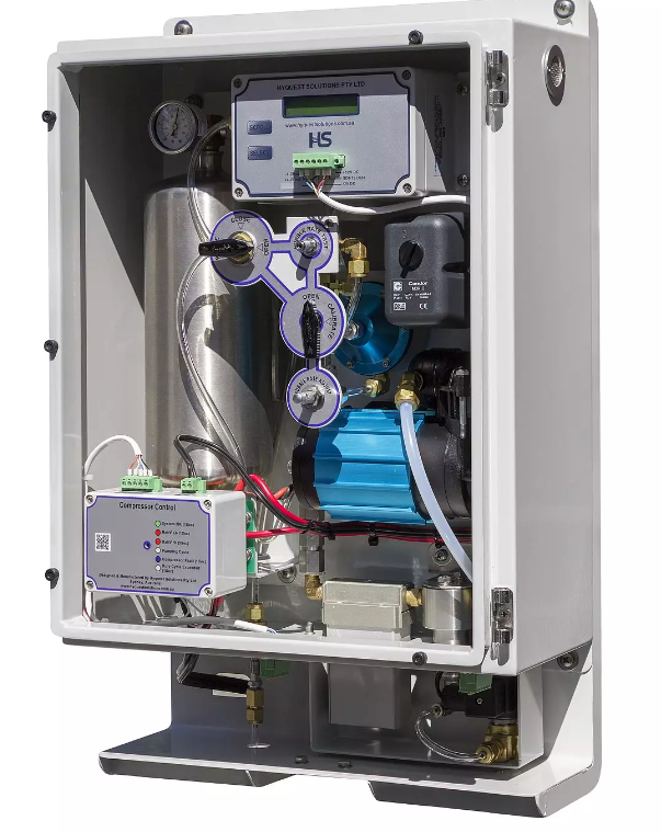 Kisters HS40 Series II Gas Purge Compressor and Bubbler System