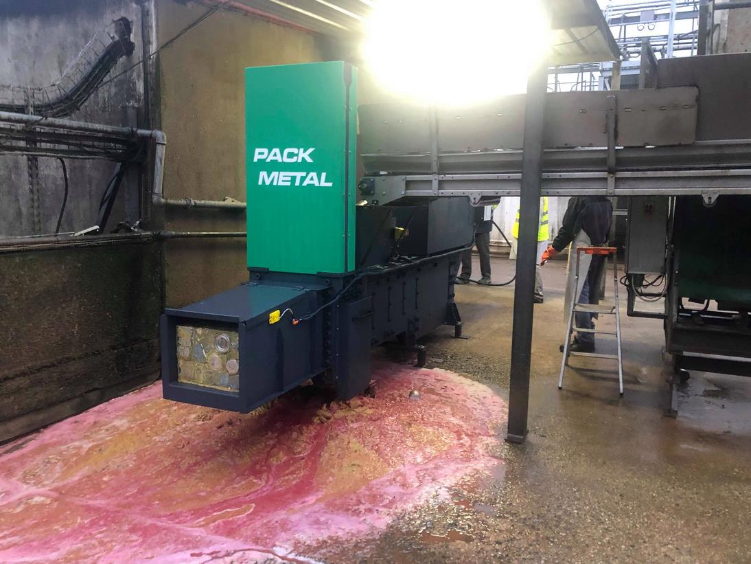 Copex PACK PSP Metal Separation Baler