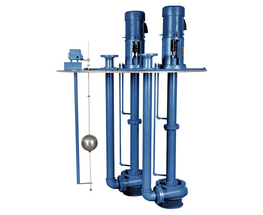 Vertiflo Series 800 Industrial Vertical Immersion Sump Pump