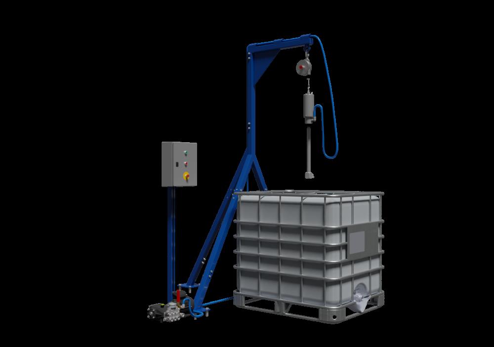 Rotajet RJ-ICS IBC Cleaning Station