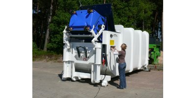 Bergmann Integrated Lift Tipping Device for Emptying Waste Bins