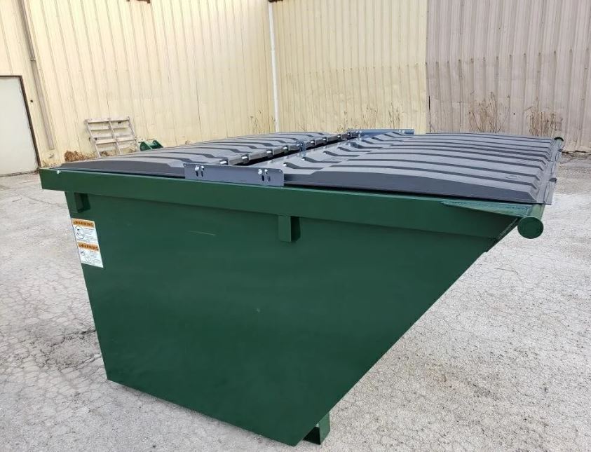 AmeriKan 401 4 Cubic Yards Sloped Rear Loading Containers