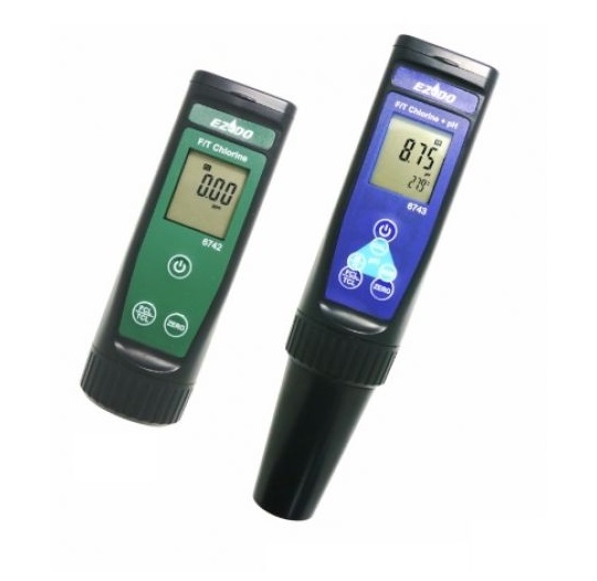 GOndO 6742 / 6743 Pocket Free and Total Chlorine / pH and mV Meter
