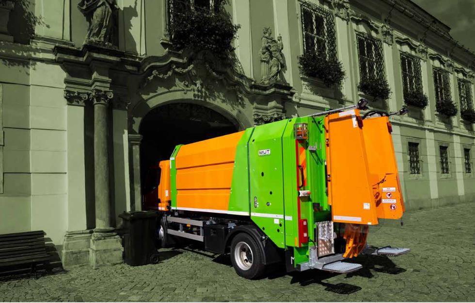 MUT ROTO MINI Waste Collection Municipal Vehicle