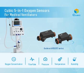 Cubic 5-In-1 Oxygen Sensors For Medical Ventilators | Medical XPRT
