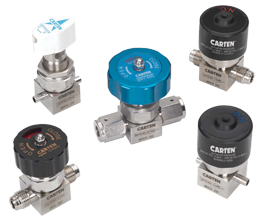 Carten-Fujikin MDC Series Ultra-High Purity Diaphragm Valves