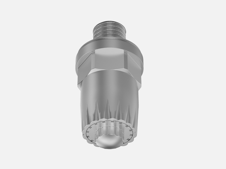 Lechler 600.326.3W Series Multi-Channel Round Air Jet Nozzles