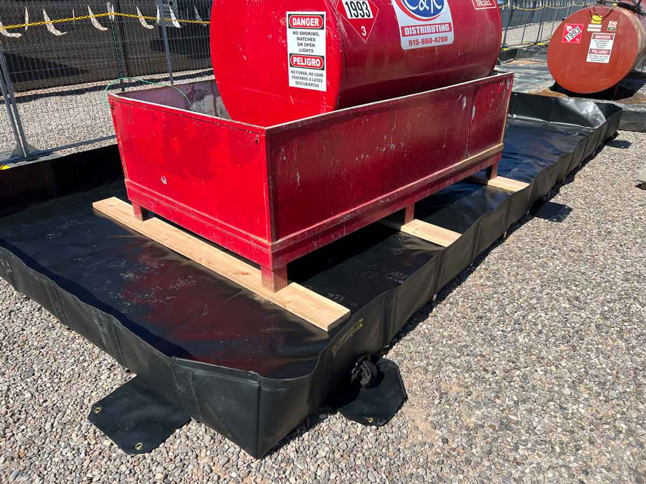 Interstate IPI-LB1220-18-XR 12` x 20` x 18" Spill Containment L-Bracket ...