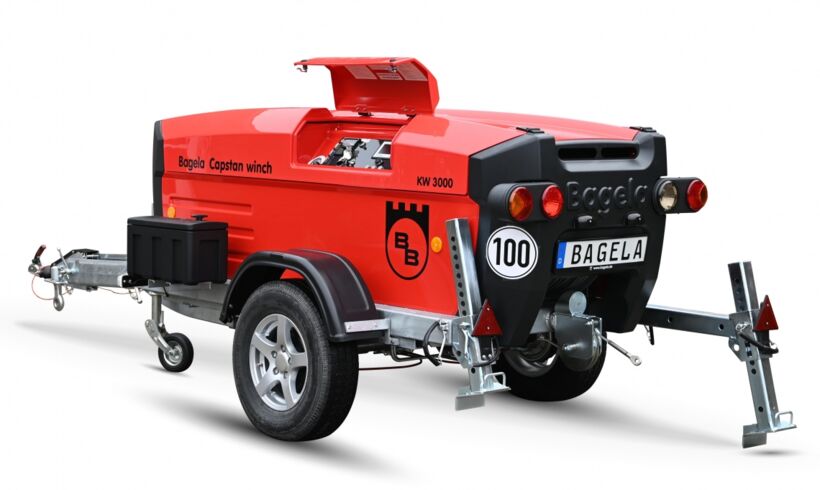 Bagela KW 2000 - 5000, KW 5010 and KW 10 Compact Cable Pulling Winches