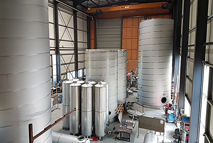 HydroSystemTower Stainless Steel Water Tower Tank