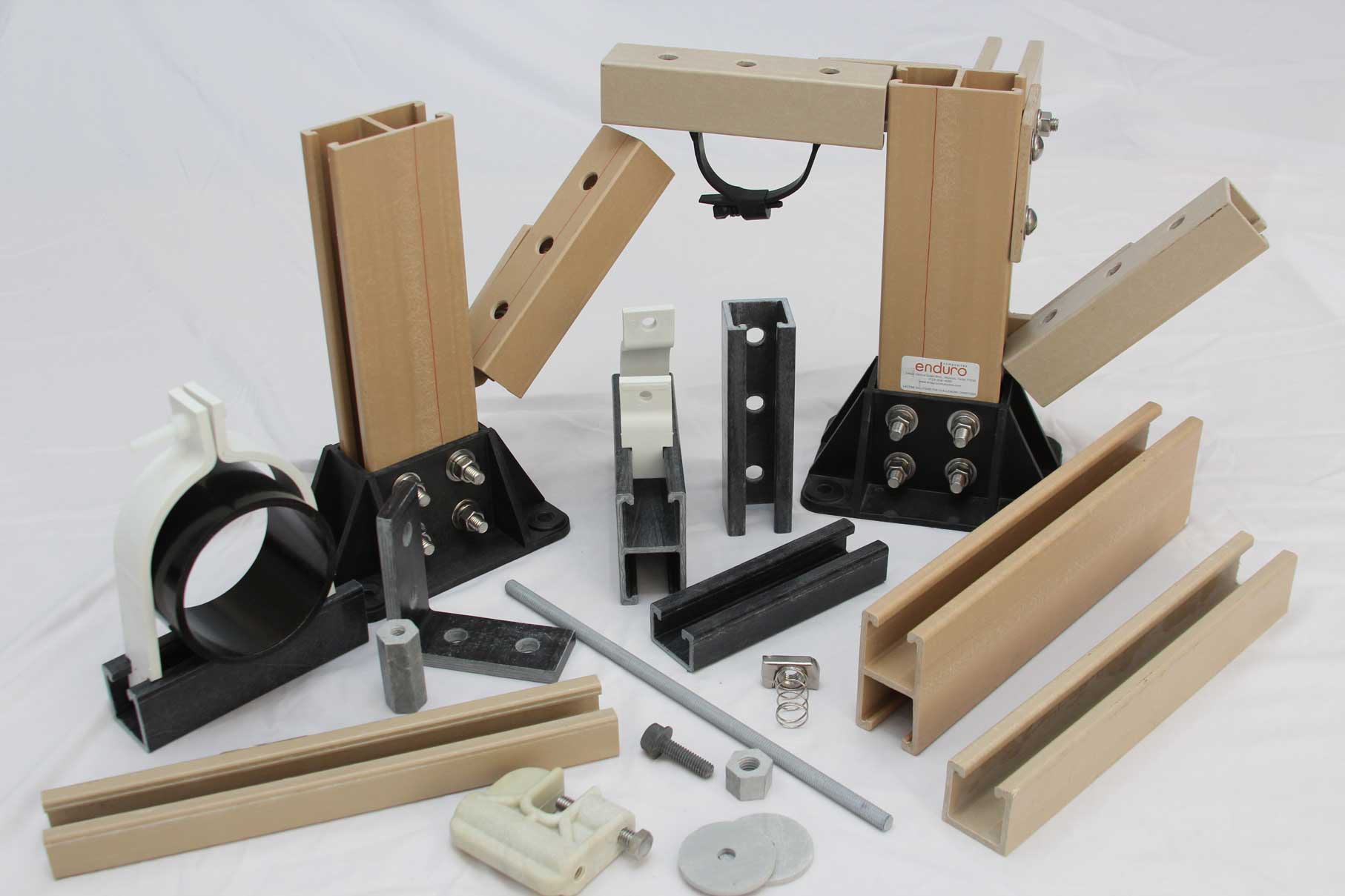 Enduro Fiberglass Strut Channel Framing