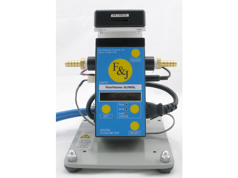 F&J DF-100E Series Portable Digital Flow Meter Kit
