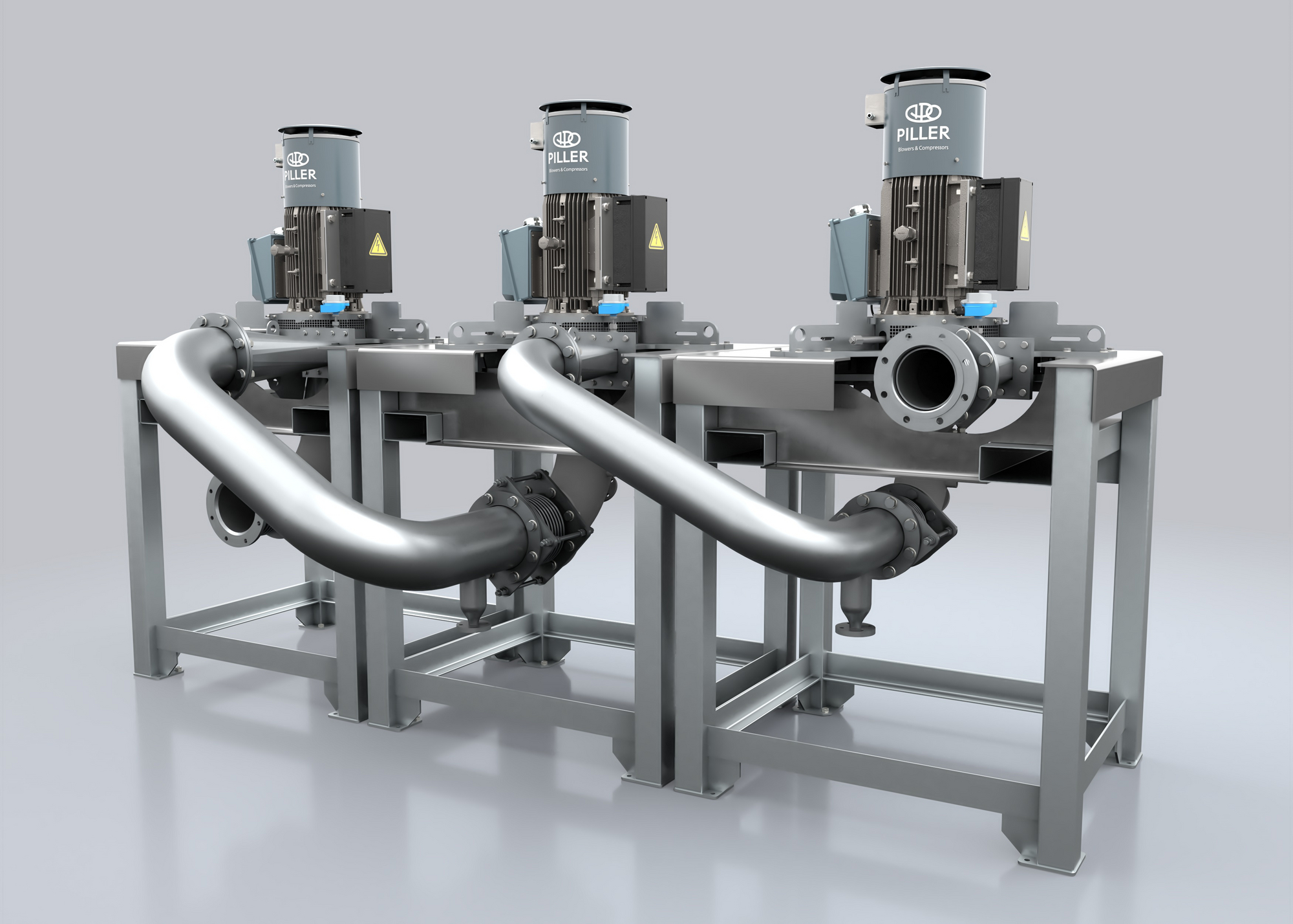 Piller VapoStation Mechanical Vapor Recompression (MVR) Blower